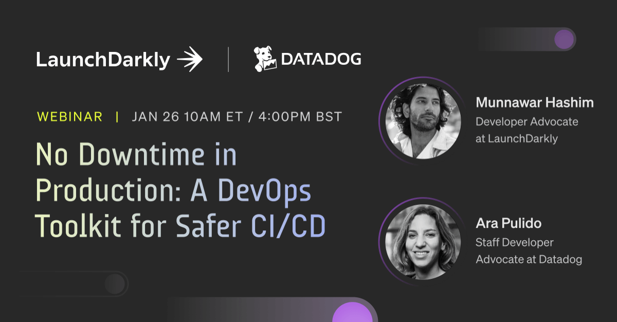 Using LaunchDarkly Feature Flags in AWS Serverless webinar | LaunchDarkly